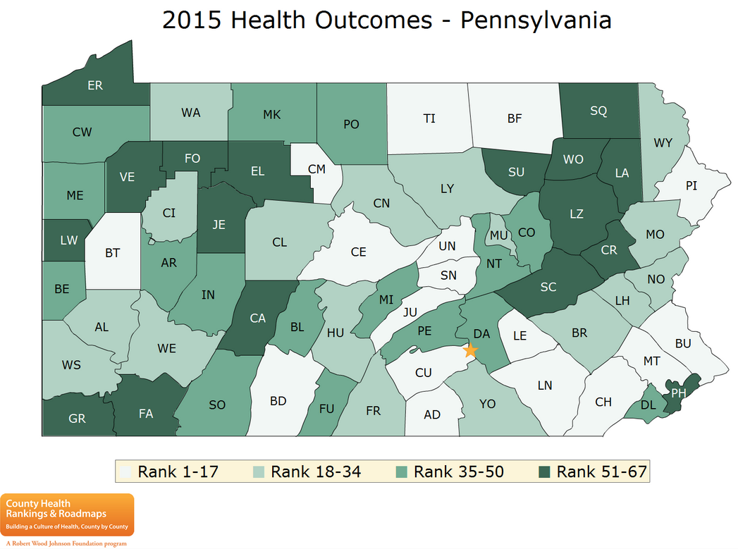 Do you live in the healthiest county in PA? - PublicSource | News for a ...