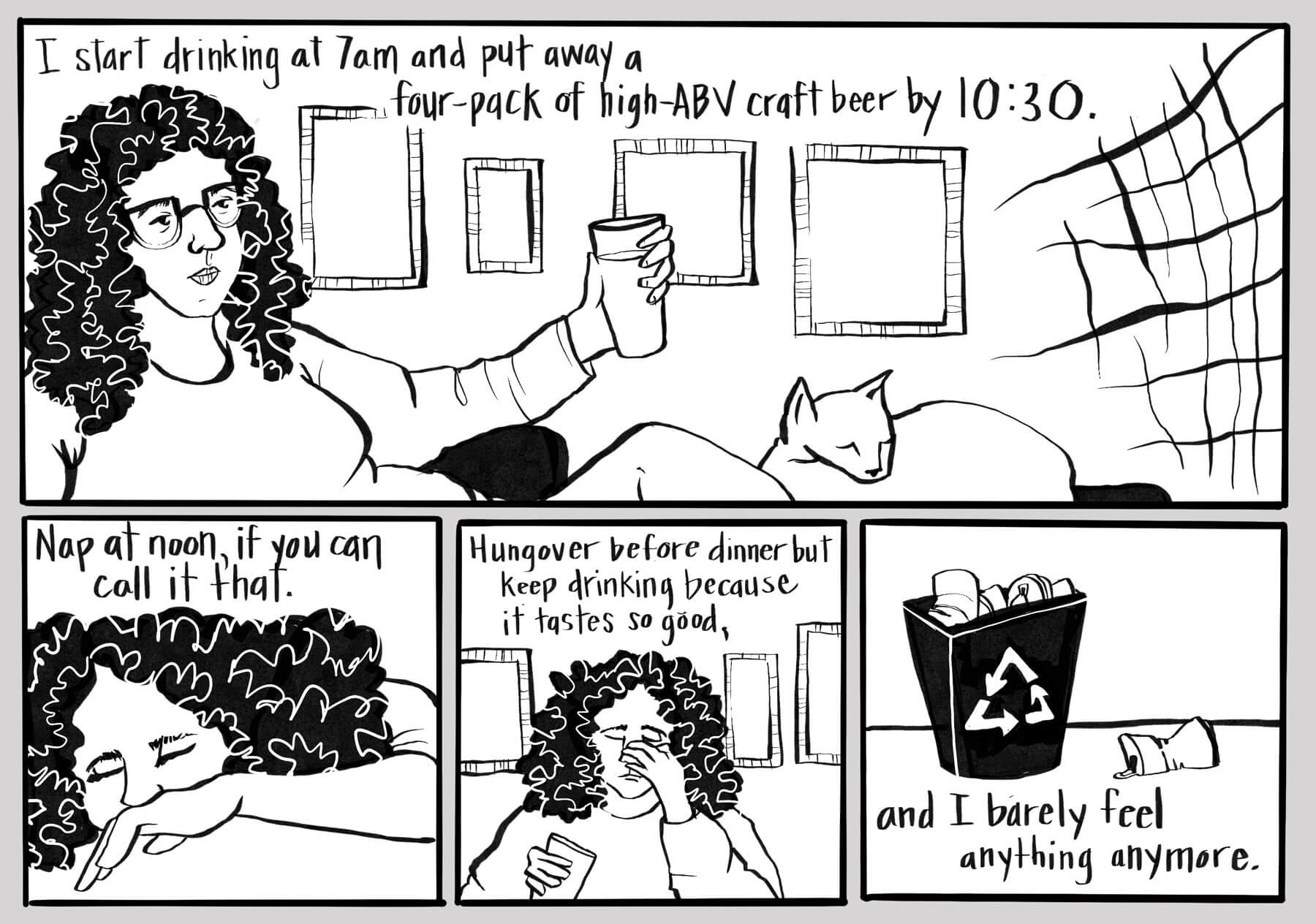 A Pittsburgh comic artist's journey through alcoholism and recovery