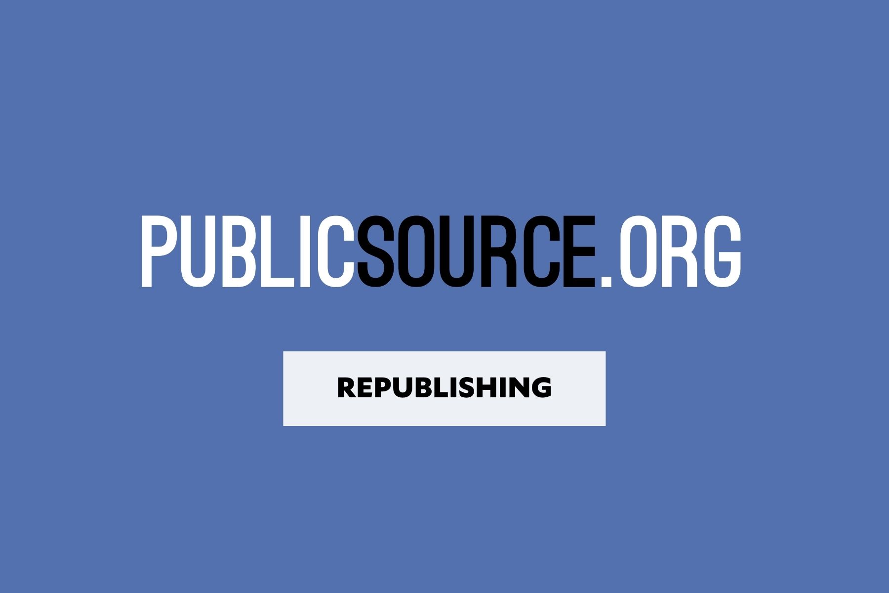 Republishing guidelines | How to use PublicSource stories