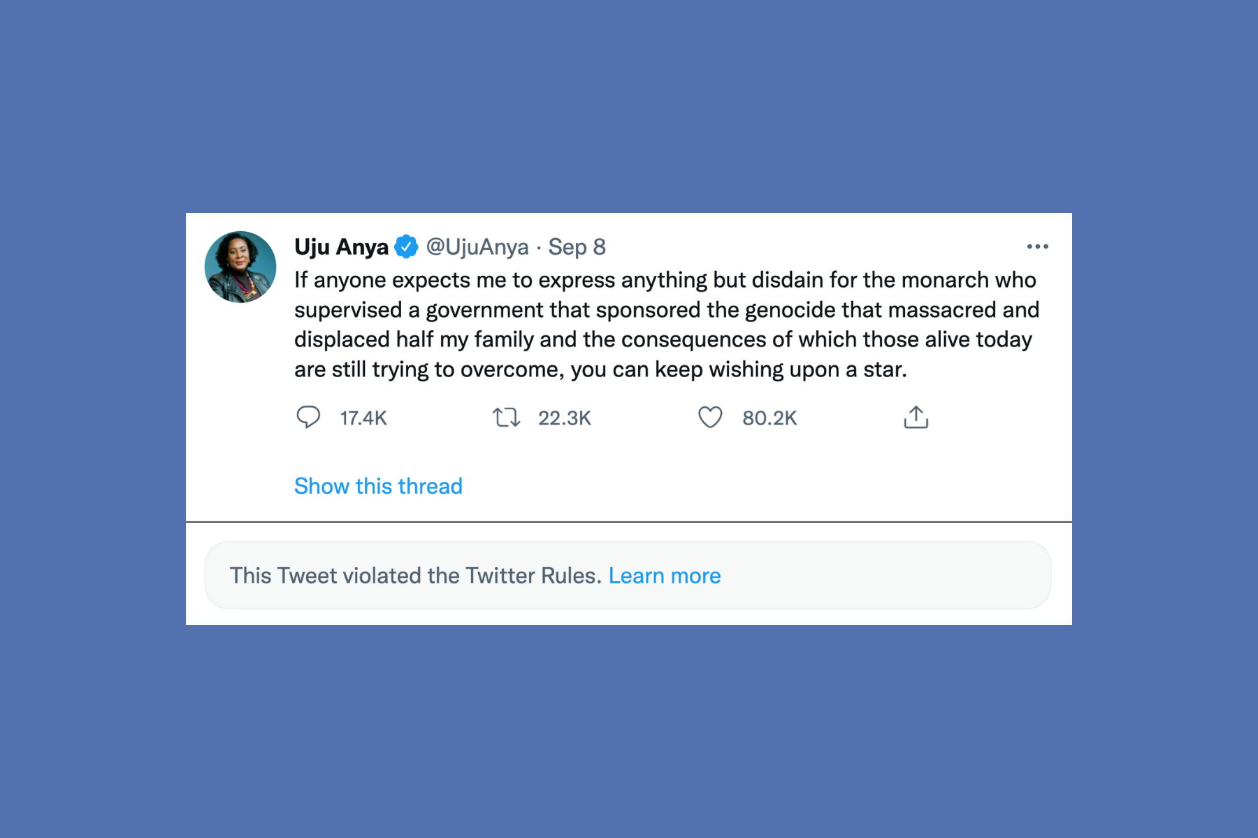 CMU professor offers context for tweet wishing pain on dying queen