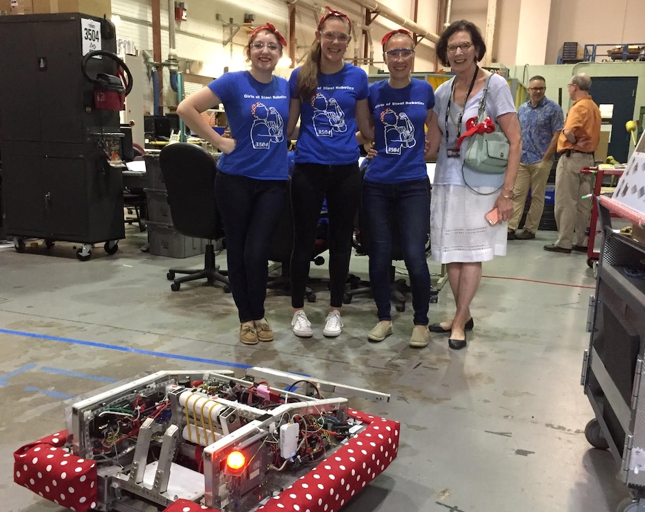 Robotics program for girls, nonbinary youth logs successes