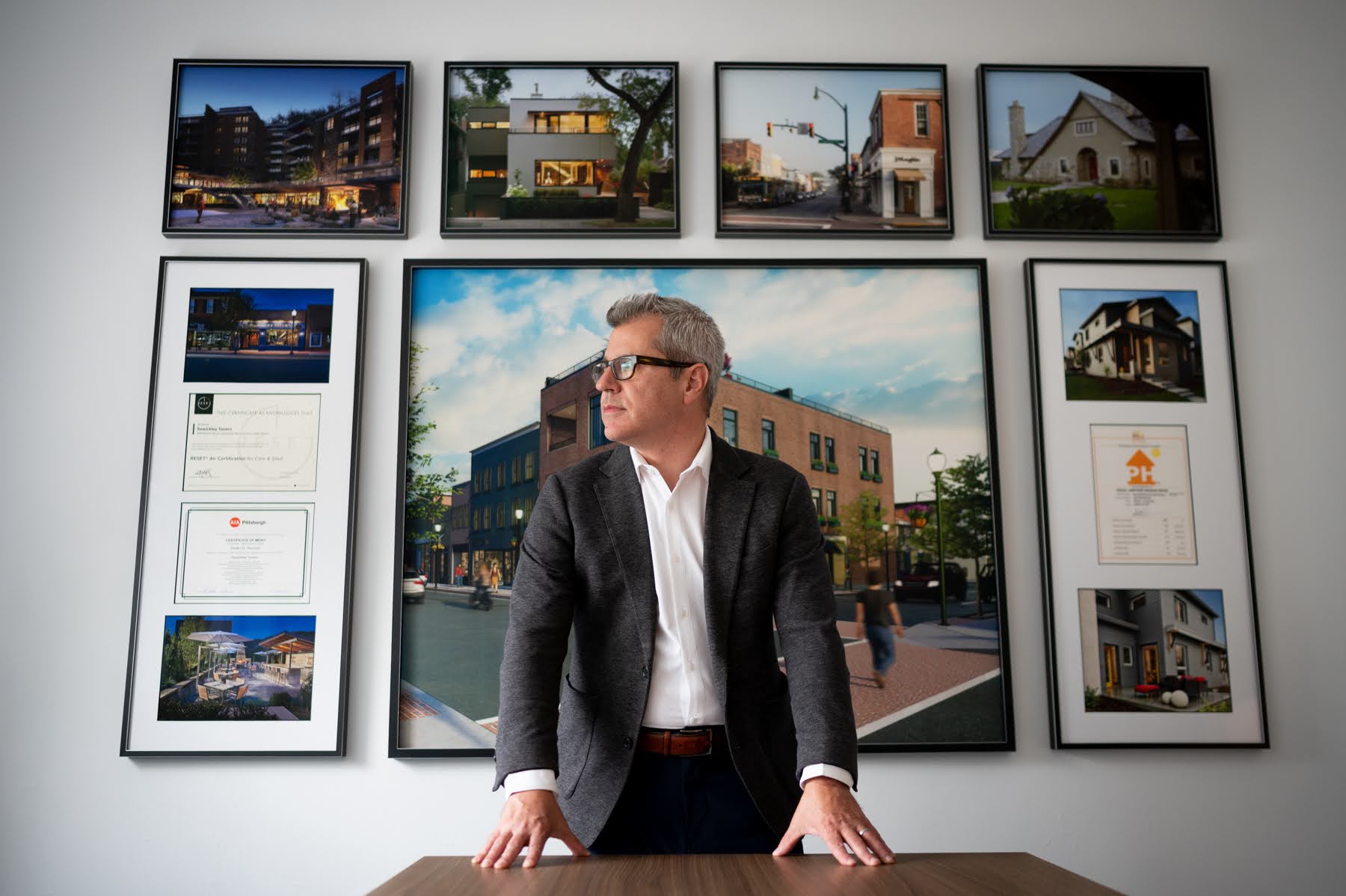 A Pittsburgh architect’s daughters inspired him to focus on climate