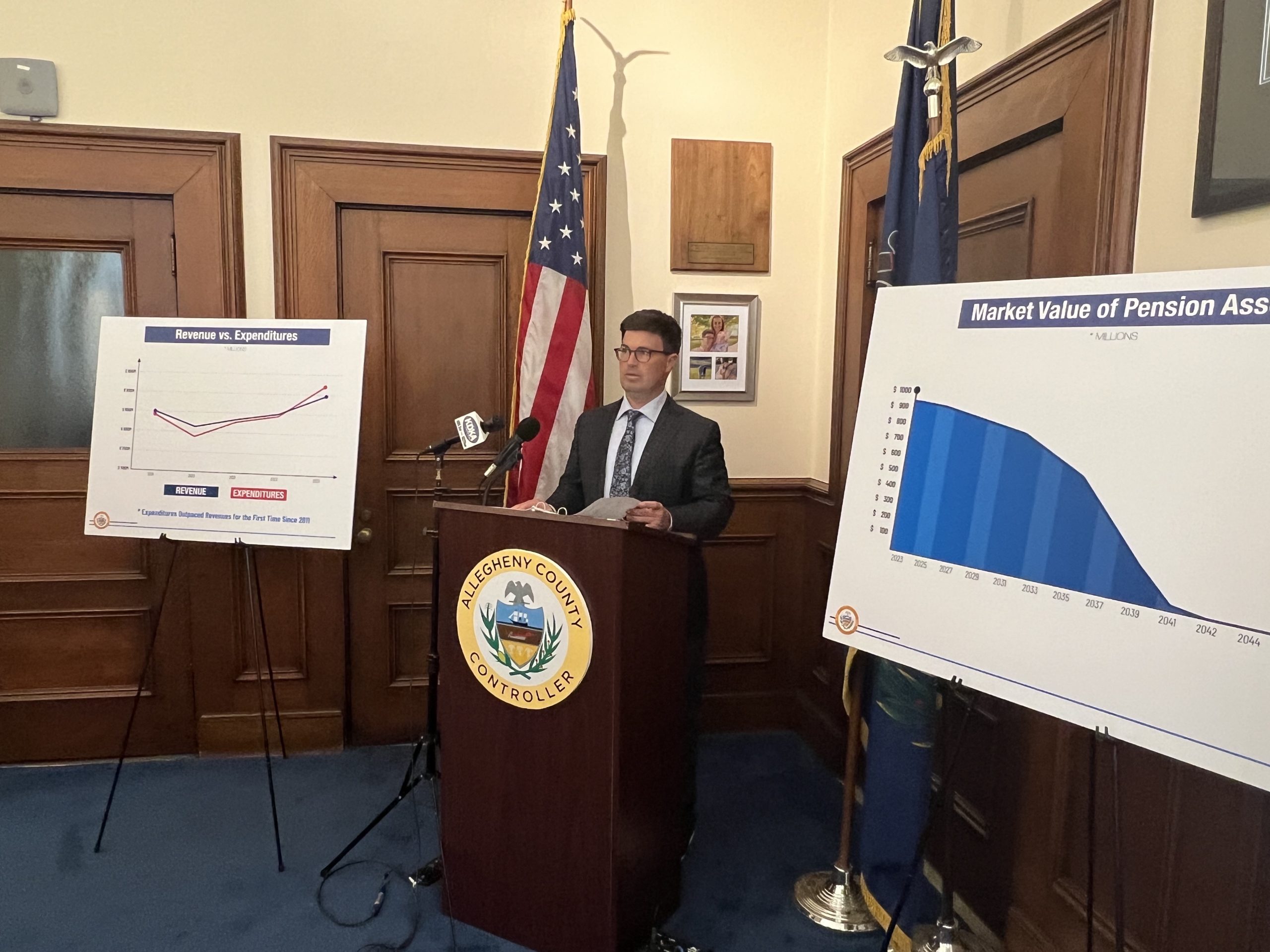 Allegheny County saw deficit last year, O’Connor says