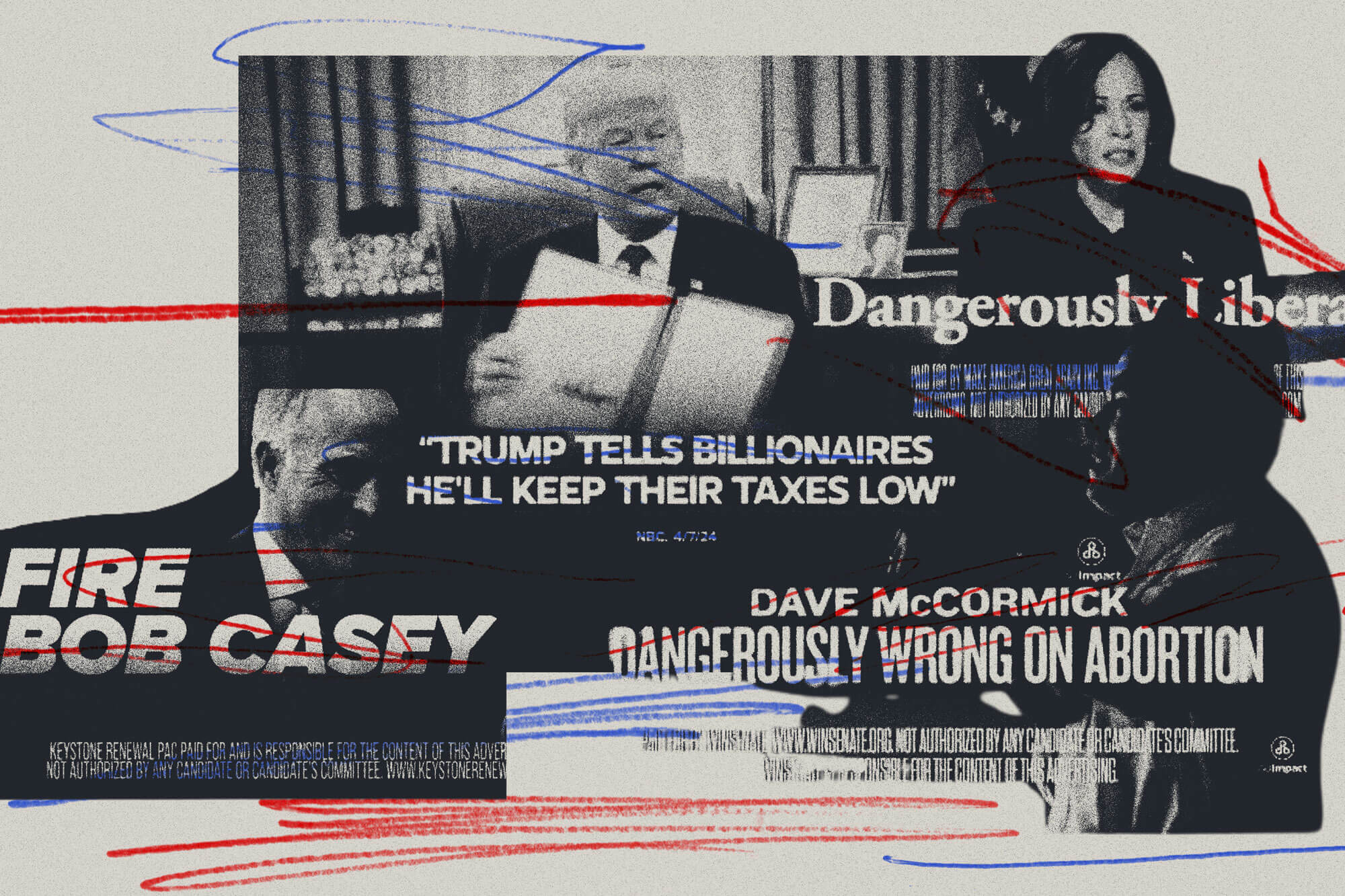 Pittsburgh political ads funded by billionaires and 'dark money'