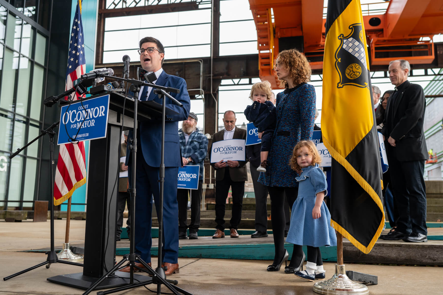 O'Connor launches Pittsburgh mayor run against Gainey