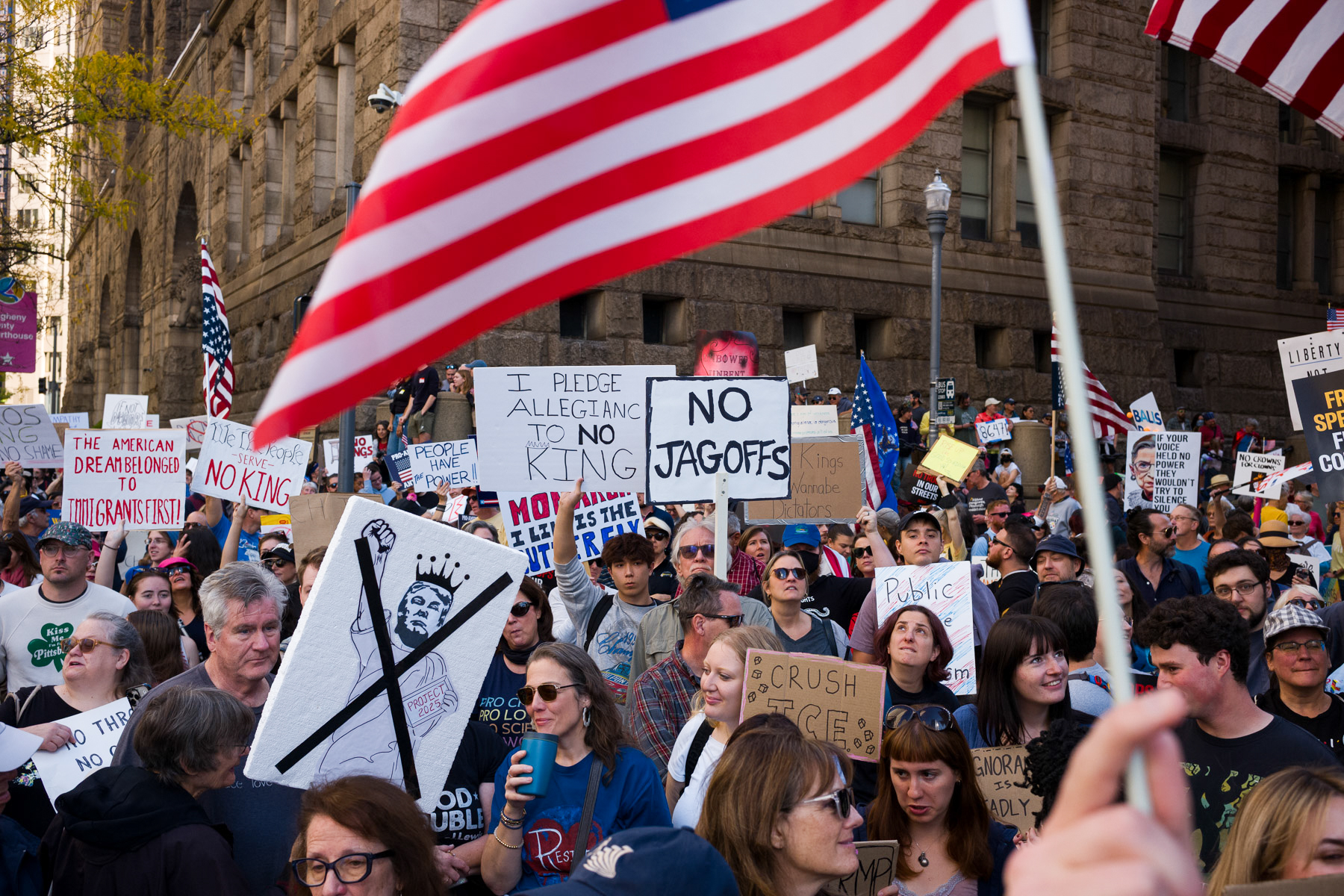No Kings protests return to Pittsburgh