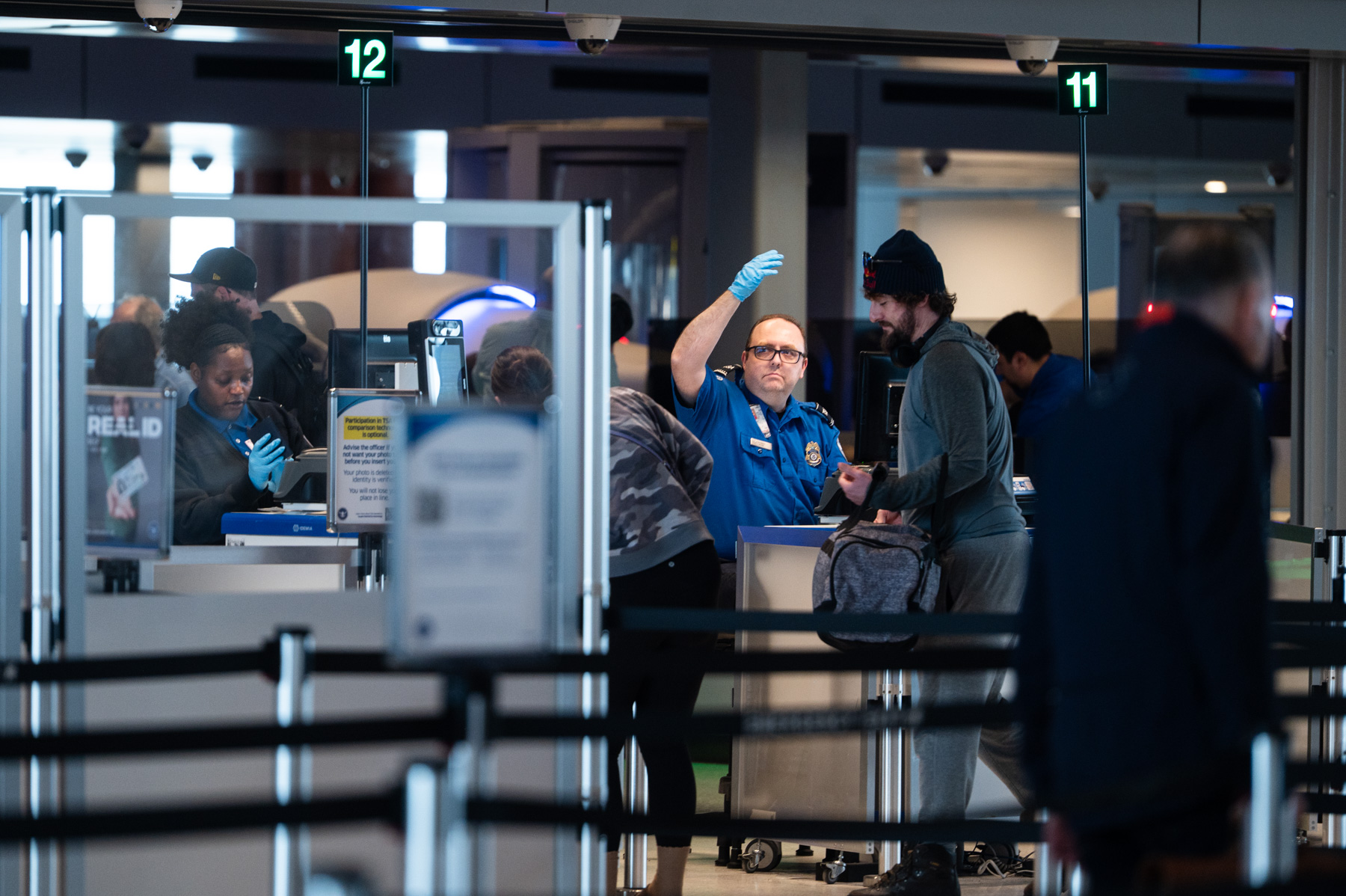 ICE visible at Pittsburgh airport checkpoint Tuesday